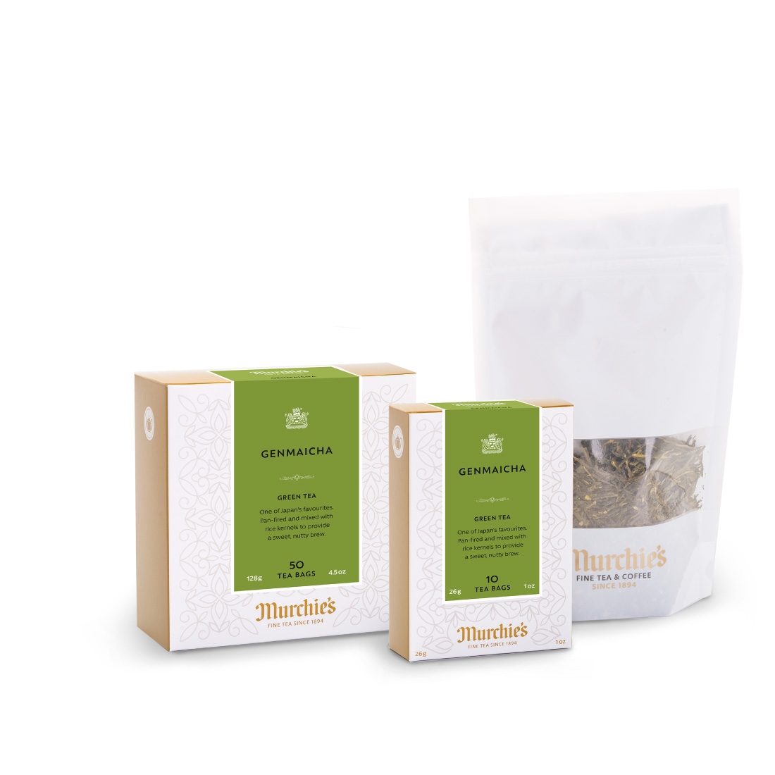 Genmaicha Tea Green Tea Loose Tea Tea Bags Murchie s Tea